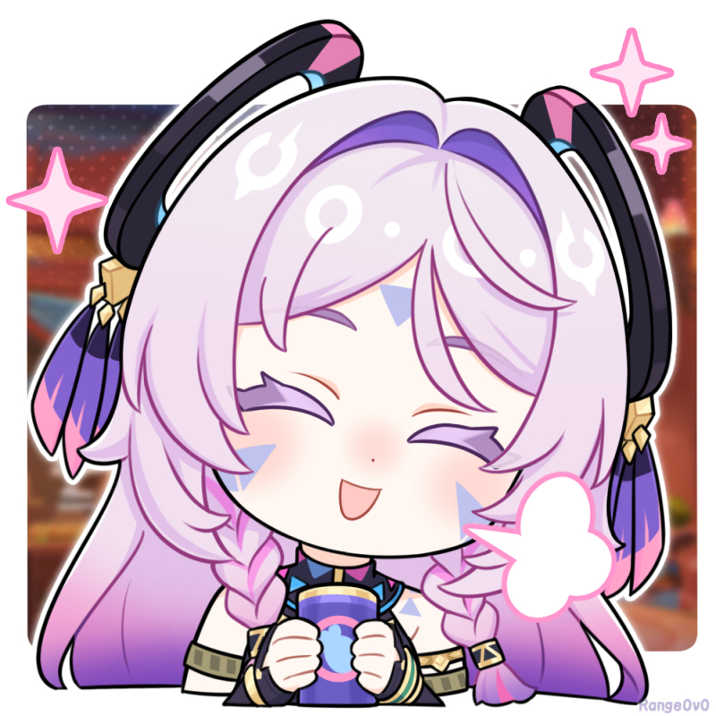 Safebooru - 1girl ^ ^ bare shoulders blush braid chibi chibi only ...