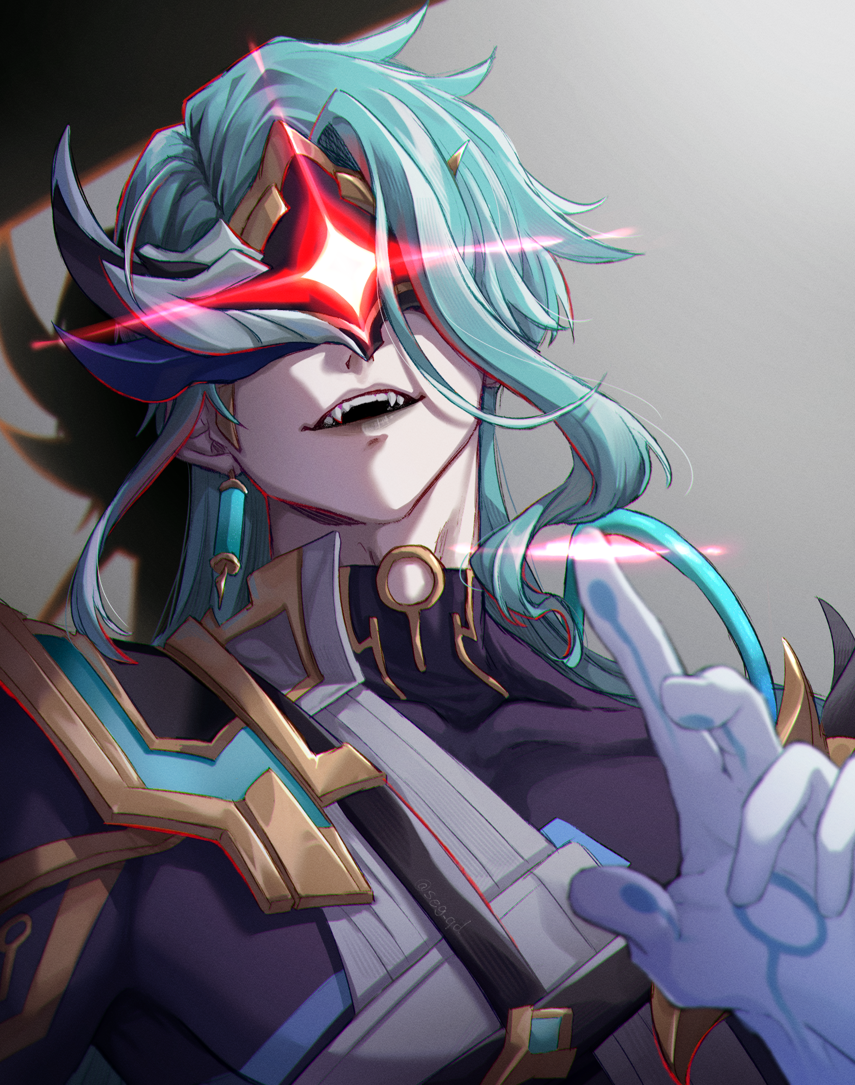 Safebooru - 1boy bodysuit covered eyes dottore (genshin impact ...