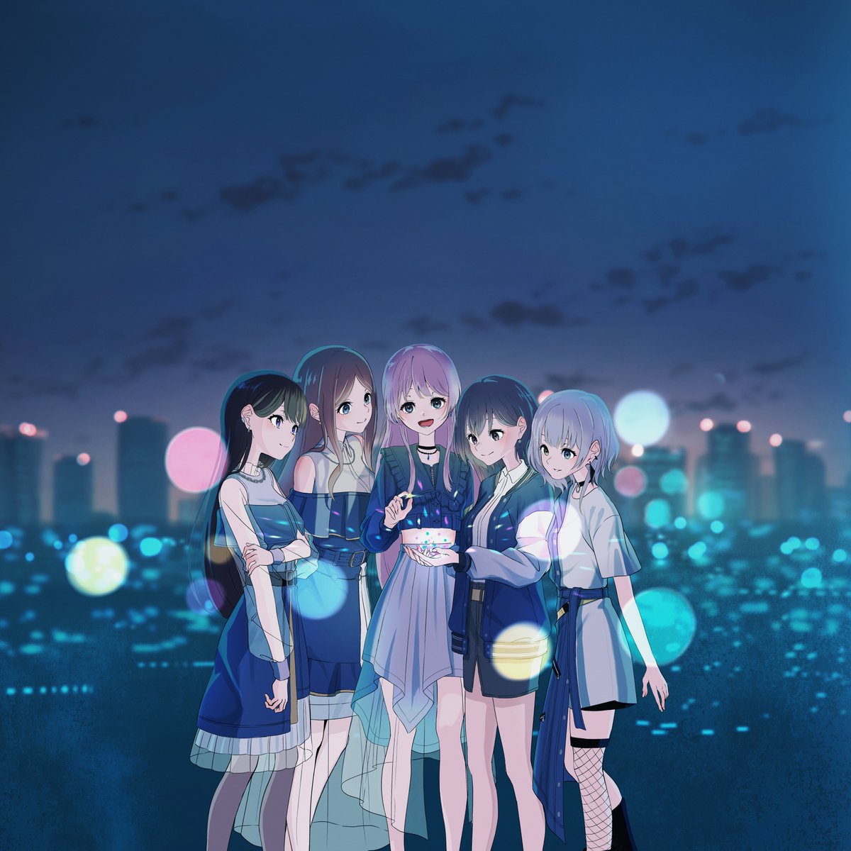 Safebooru - 5girls bang dream! bang dream! it's mygo!!!!! black hair blue eyes blush brown eyes ...