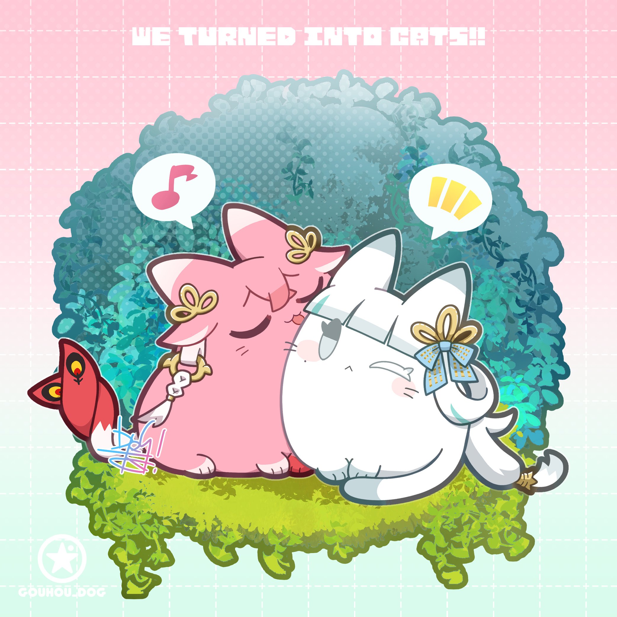 Safebooru - animalization artist logo cat changli (wuthering waves ...