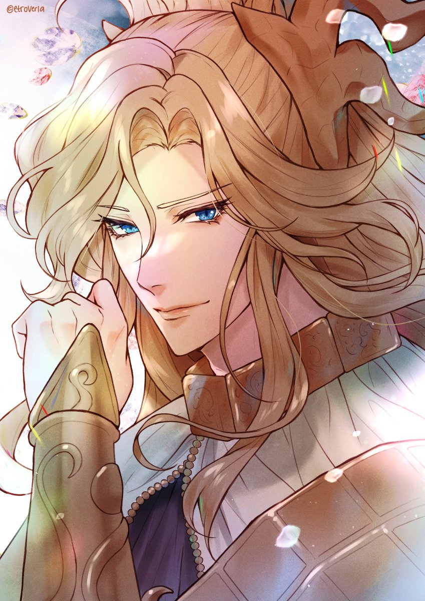 Safebooru - 1boy blonde hair blue eyes etroveria eyelashes final fantasy final fantasy xiv hair ...
