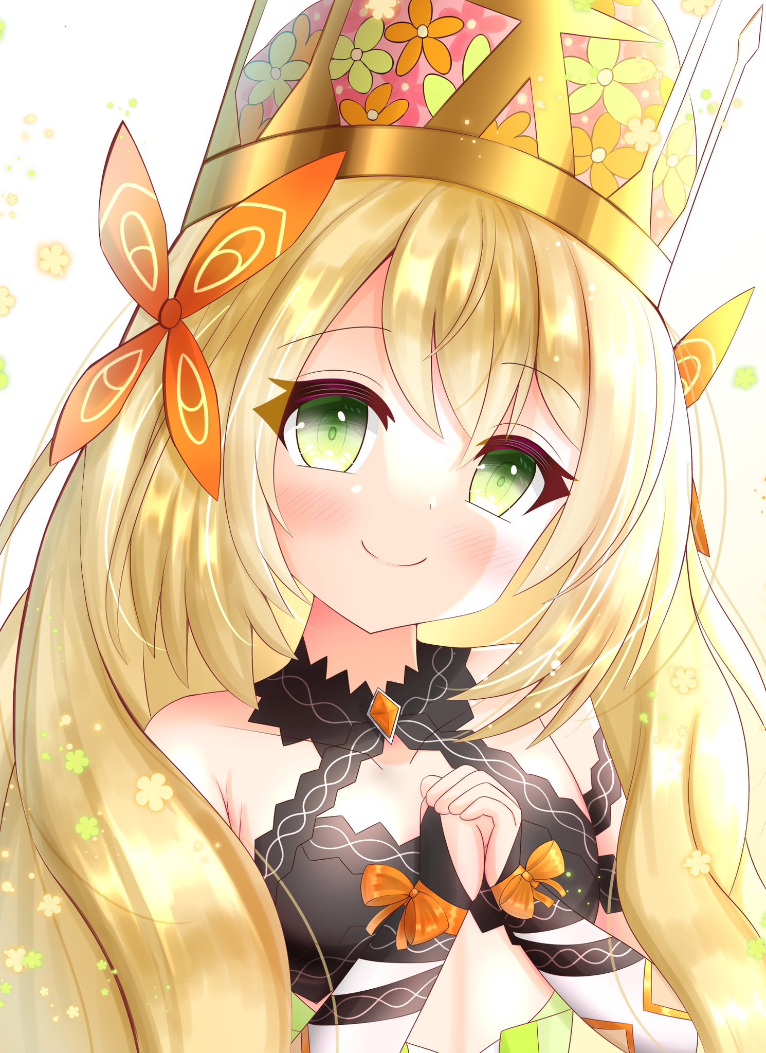 Safebooru - 1girl bare shoulders blonde hair celine (fire emblem) closed mouth crown fire emblem ...
