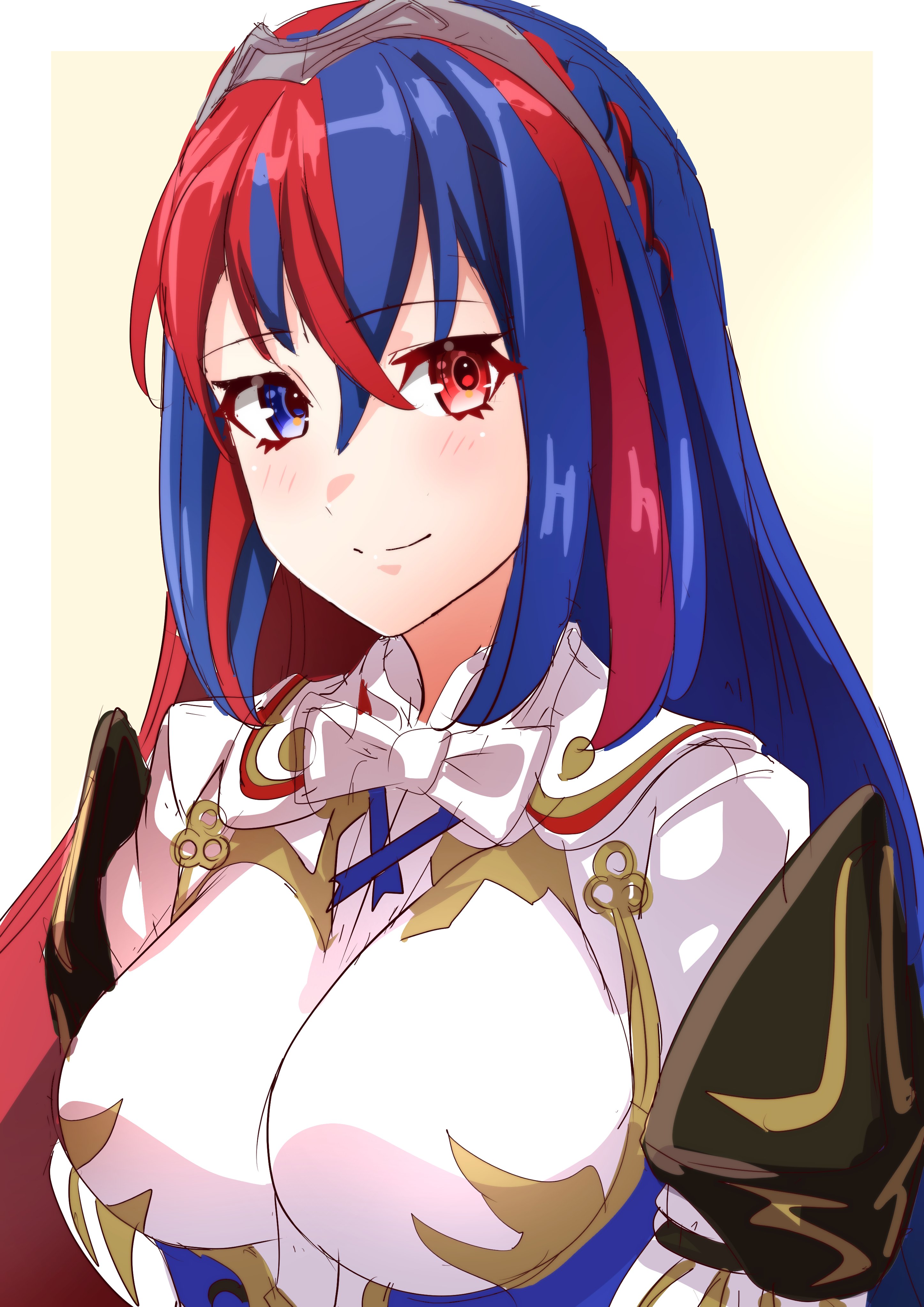 Safebooru - 1girl absurdres alear (female) (fire emblem) alear (fire emblem) blue eyes blue hair ...