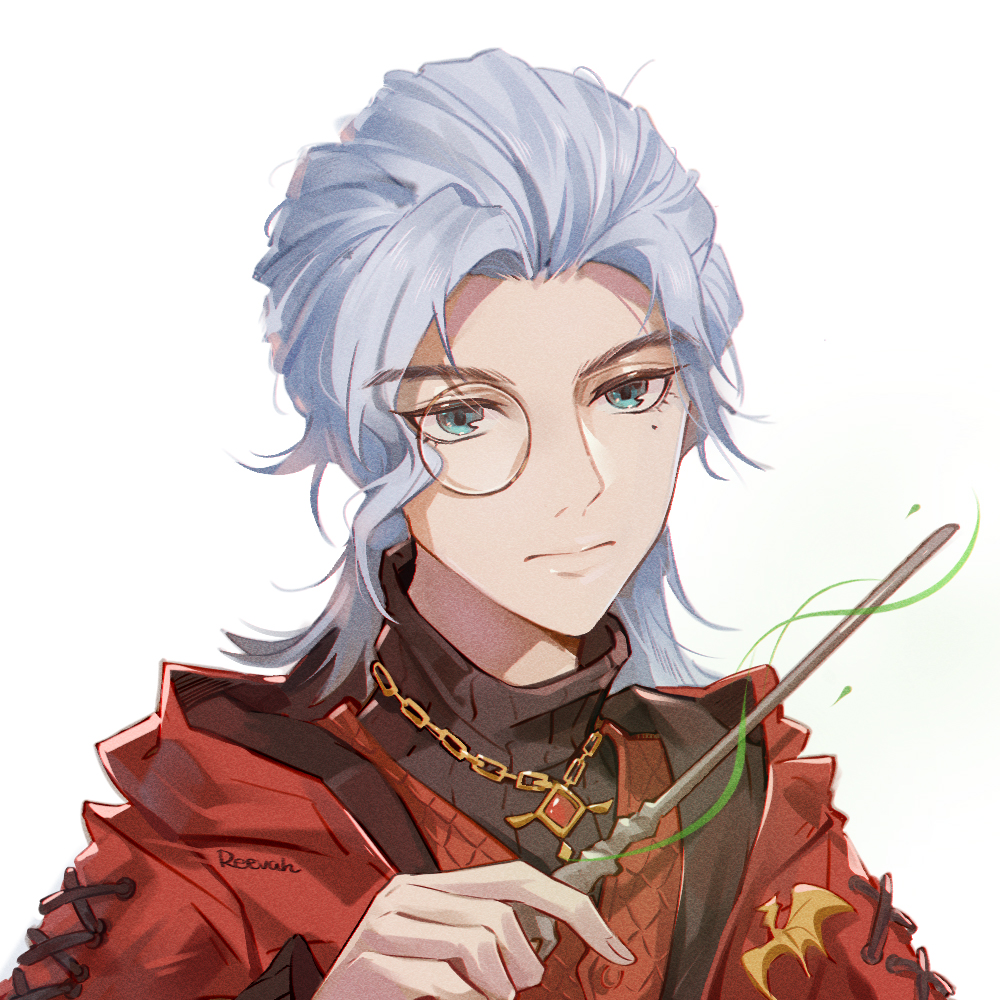 Safebooru - 1boy blue eyes character request closed mouth commentary ...