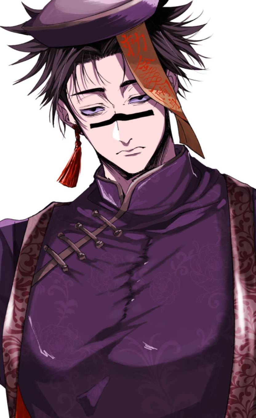 Safebooru - 1boy bags under eyes black eyes black hair chinese clothes ...