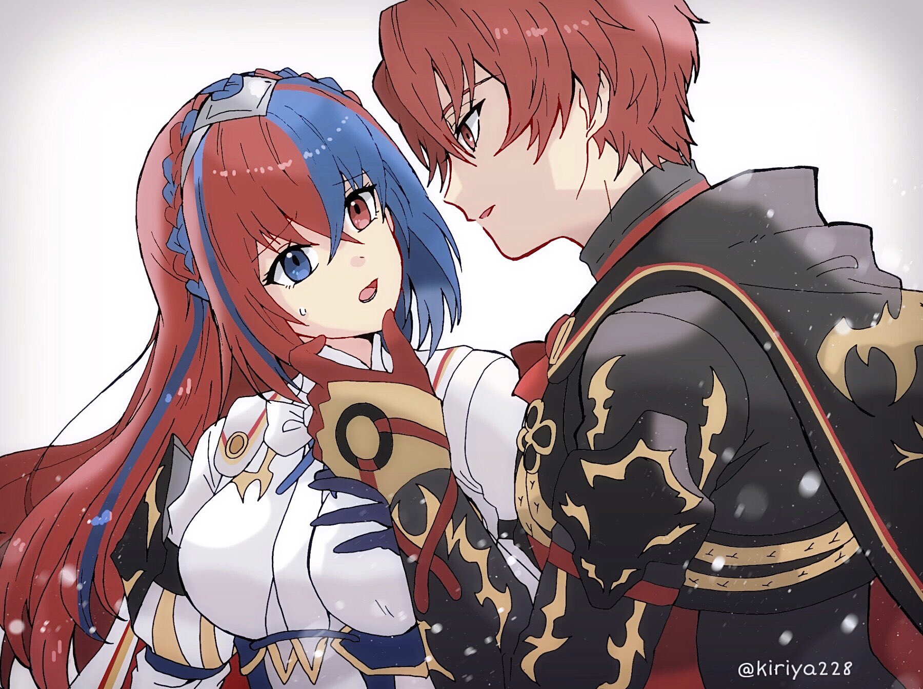 Safebooru - 1boy 1girl alear (female) (fire emblem) alear (fire emblem) alear (male) (fire ...