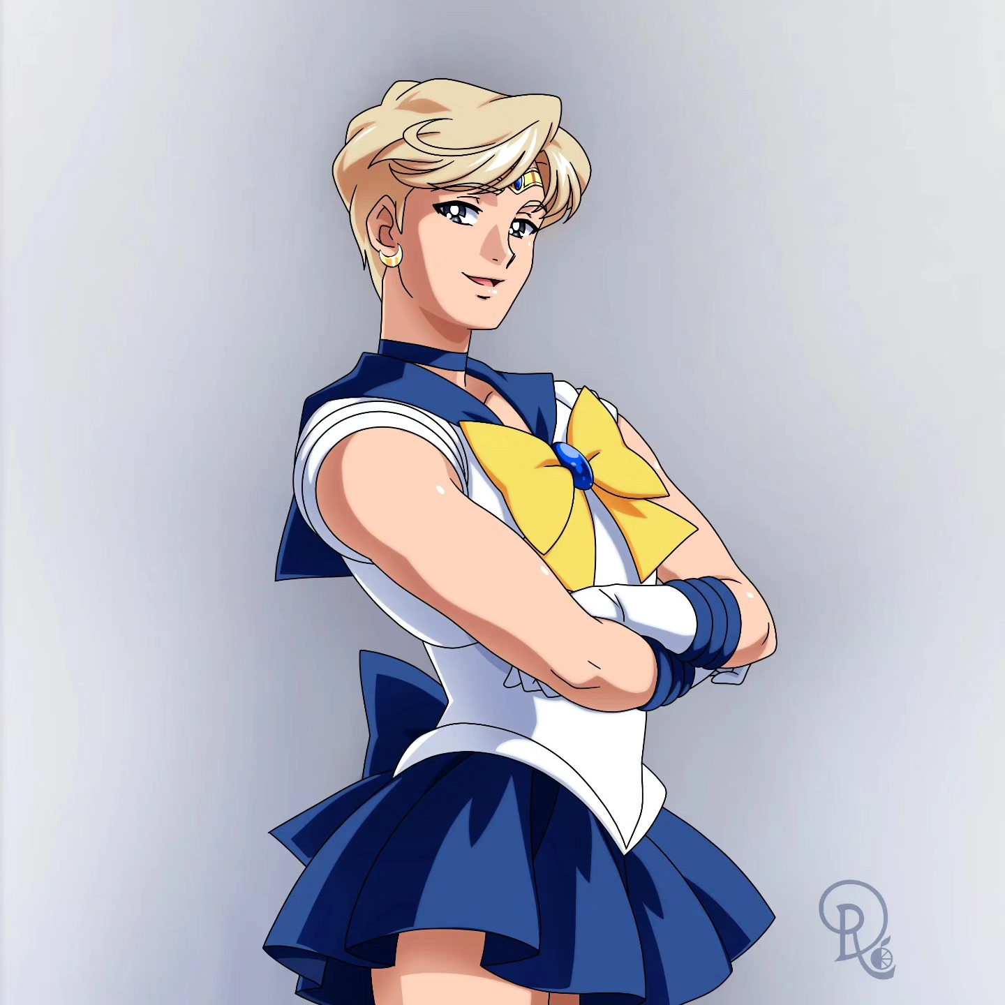Safebooru - 1girl bishoujo senshi sailor moon blonde hair blue choker ...