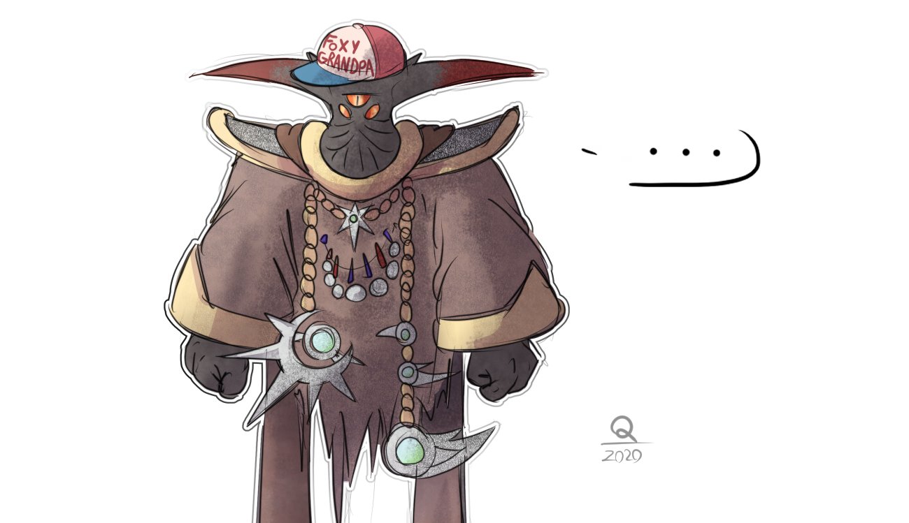 Safebooru - ... 1boy 2020 alien baseball cap black doom clenched hands ...