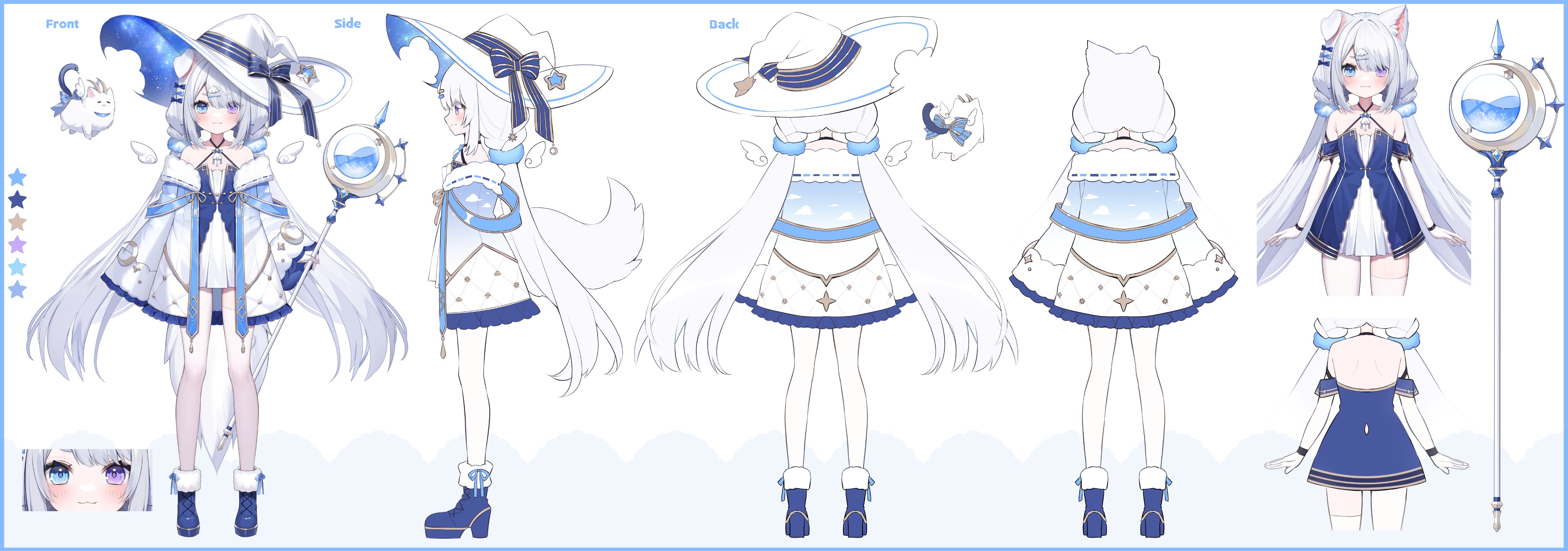 Safebooru - 1girl absurdres banned artist bare legs bare shoulders blue bow blue dress blue eyes ...