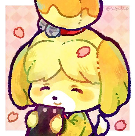 Safebooru - 1girl animal crossing bell border clipboard closed eyes ...