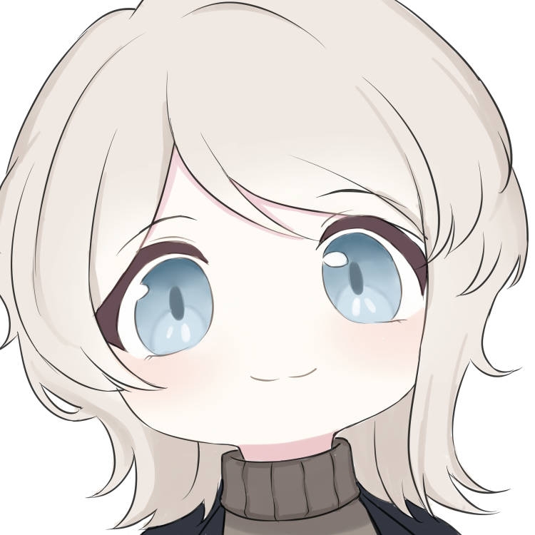 Safebooru - 1024127919 1girl :3 black sweater blue eyes close-up closed ...