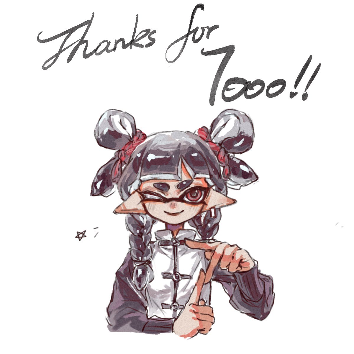 Safebooru - 1girl black hair braid closed mouth commentary request ...