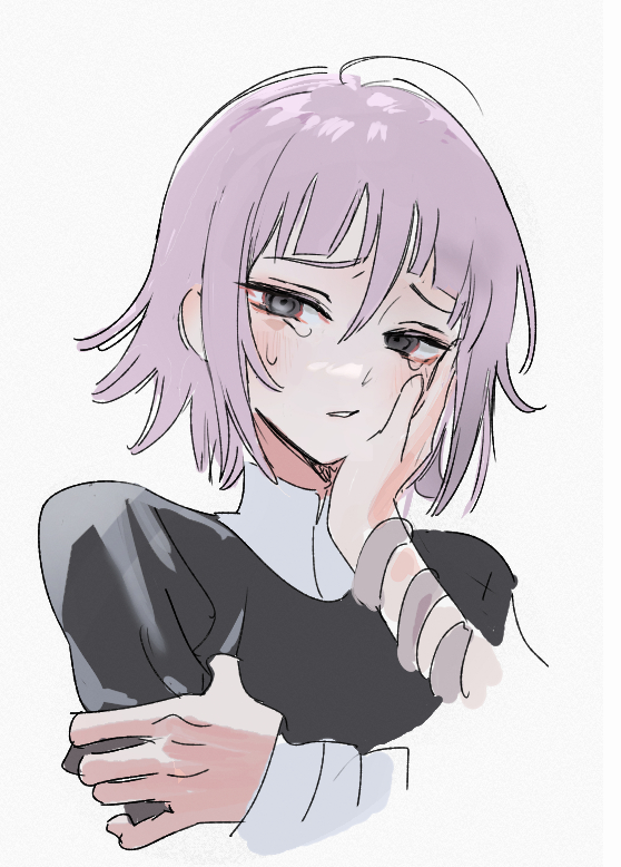 Safebooru - 1other androgynous black eyes crona (soul eater) crying ...