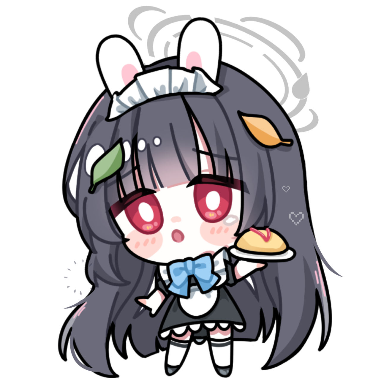 Safebooru - 1girl animal ears black dress black footwear black hair blue archive blush bright ...