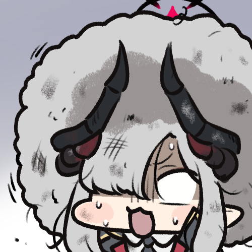 Safebooru - 1girl black horns black necktie blue archive blush stickers collared shirt demon ...