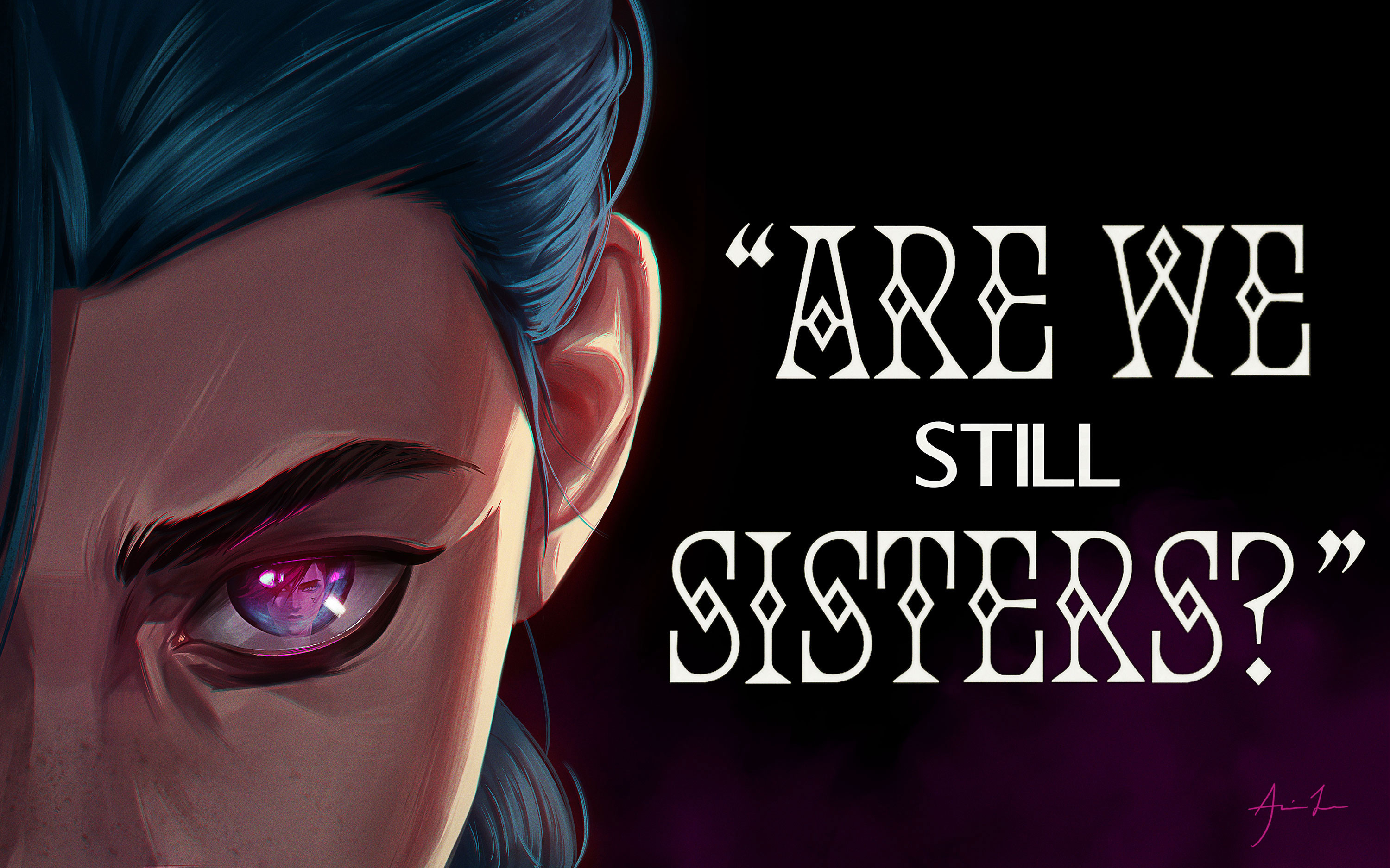 Safebooru - 2girls ? arcane: league of legends arcane jinx arcane vi ...