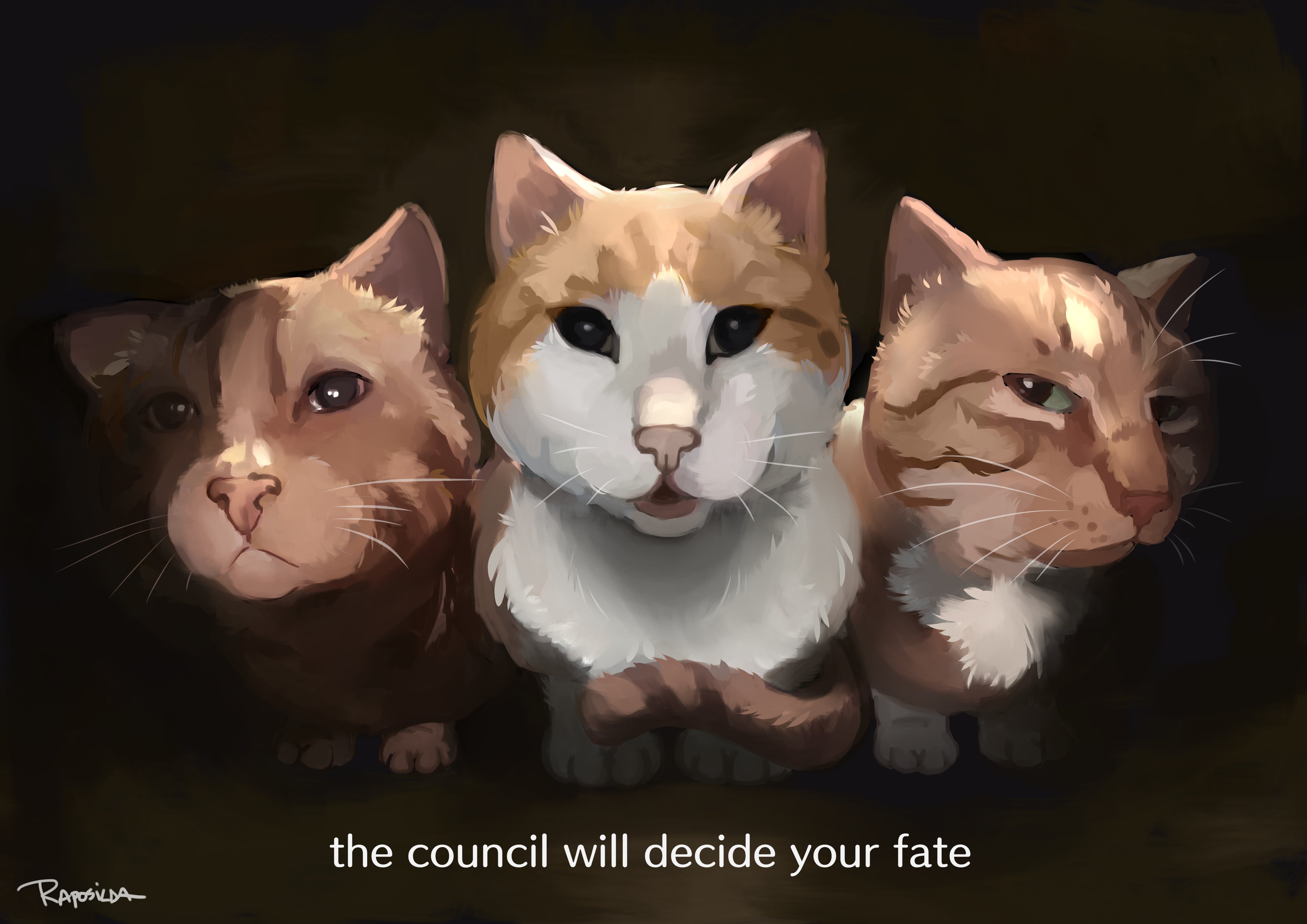 Safebooru - absurdres animal animal focus artist name cat closed mouth commentary doggo ...