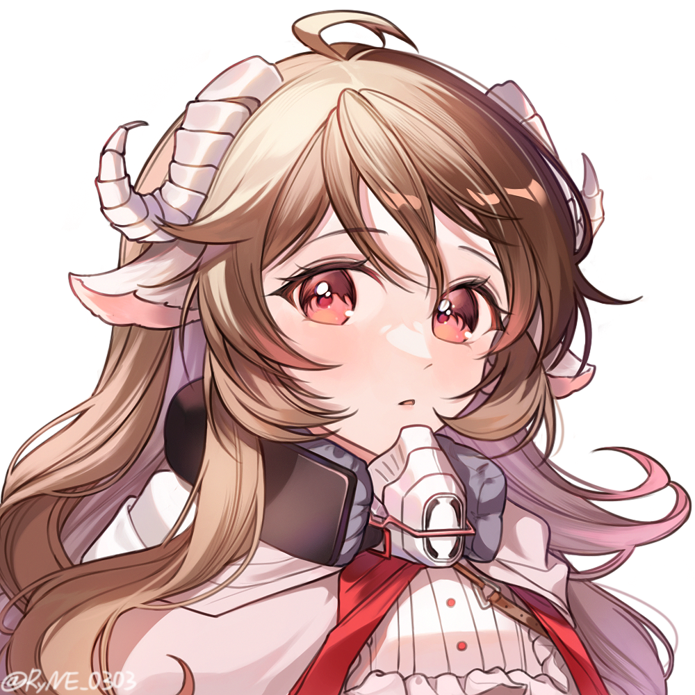 Safebooru - 1girl ahoge animal ears arknights brown hair commentary ...