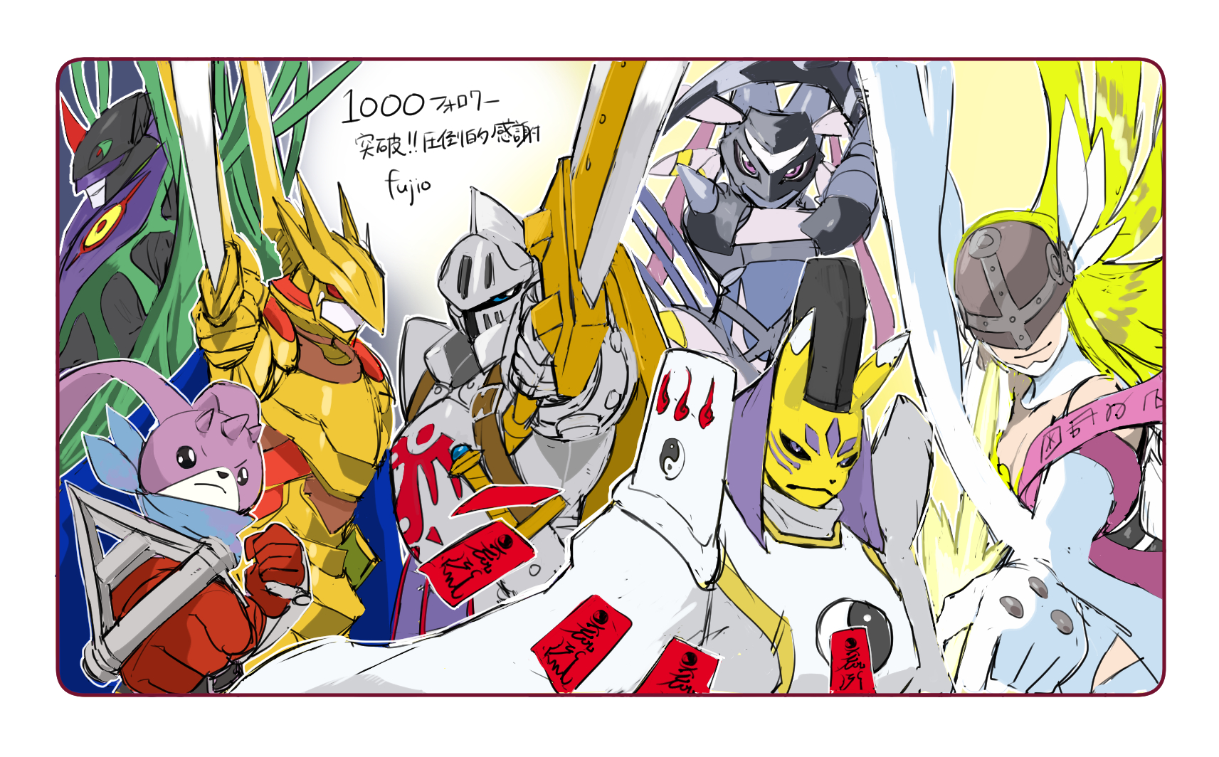 Safebooru - algomon perfect angel angel girl angewomon armor crescemon ...