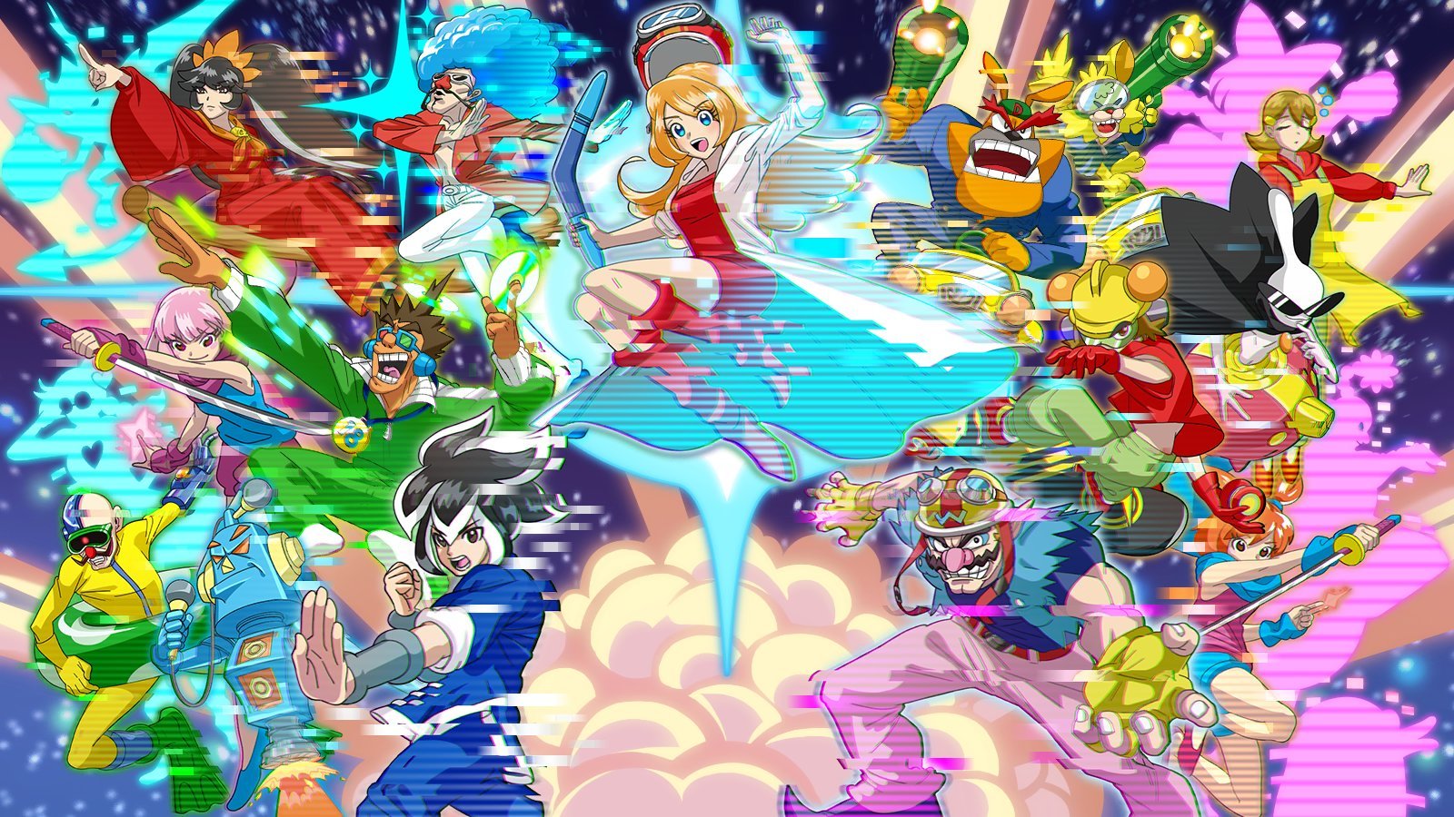 Safebooru - 18-volt 5-volt 6+boys 6+girls 9-volt alien ana (warioware ...