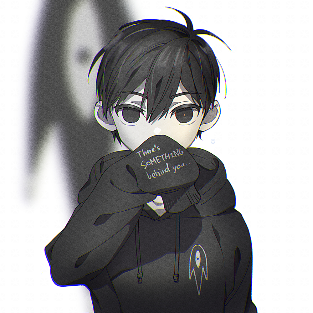 Safebooru - 1boy antenna hair blurry blurry background clothes writing ...