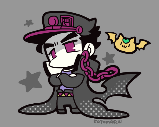 Safebooru - :3 animalization black hair black pants chibi chibi only ...