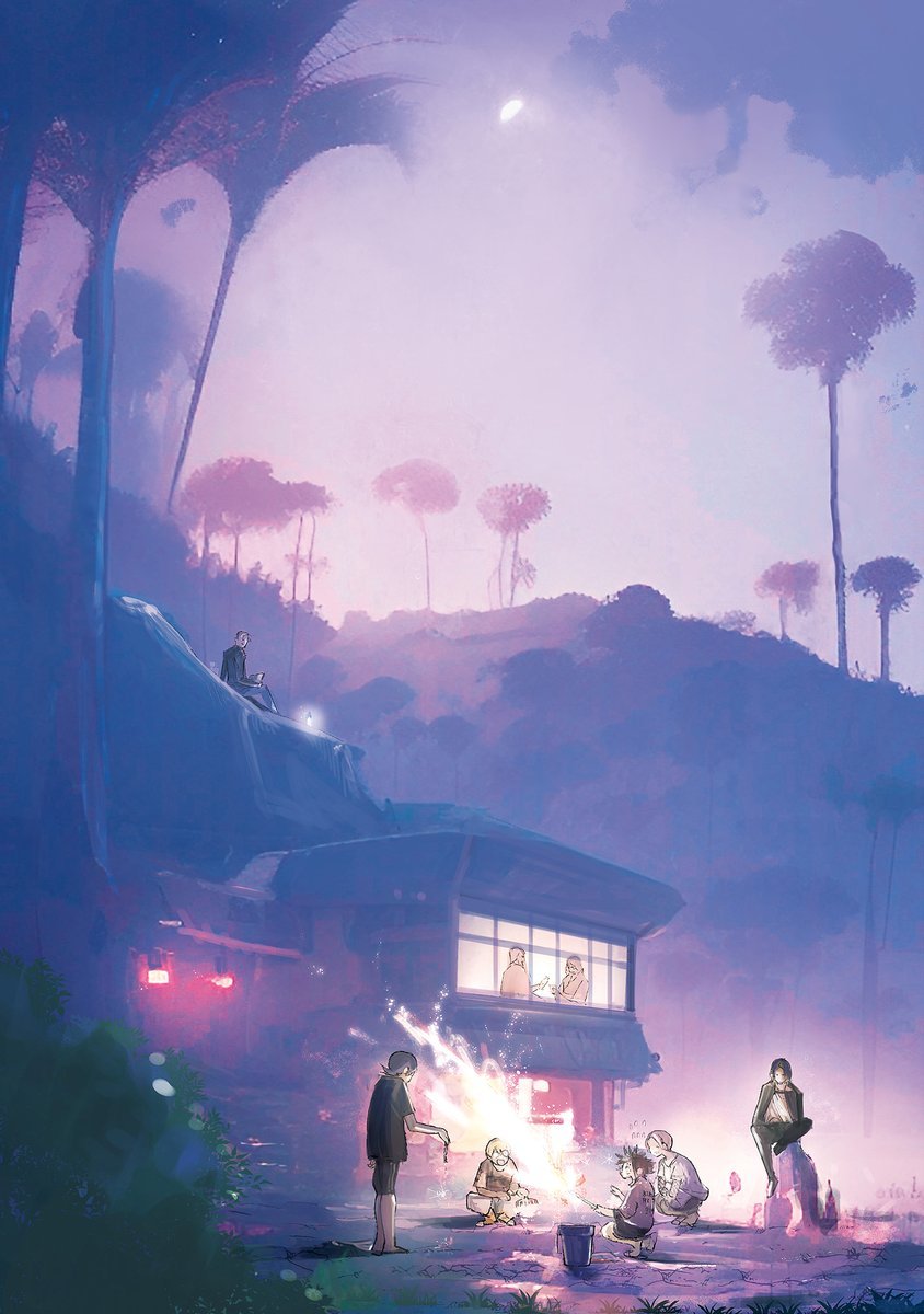 Safebooru - choujin x cliff fireworks fog higashi azuma (choujin x ...