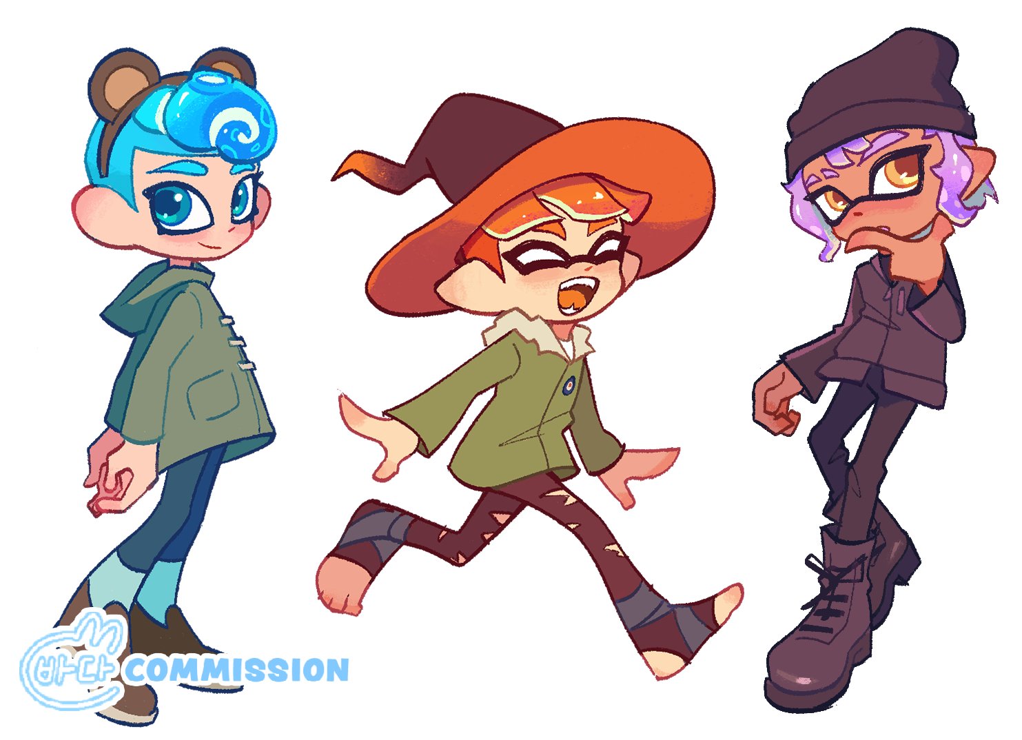 Safebooru - 3boys animal ear hairband animal ears beanie bear ears ...