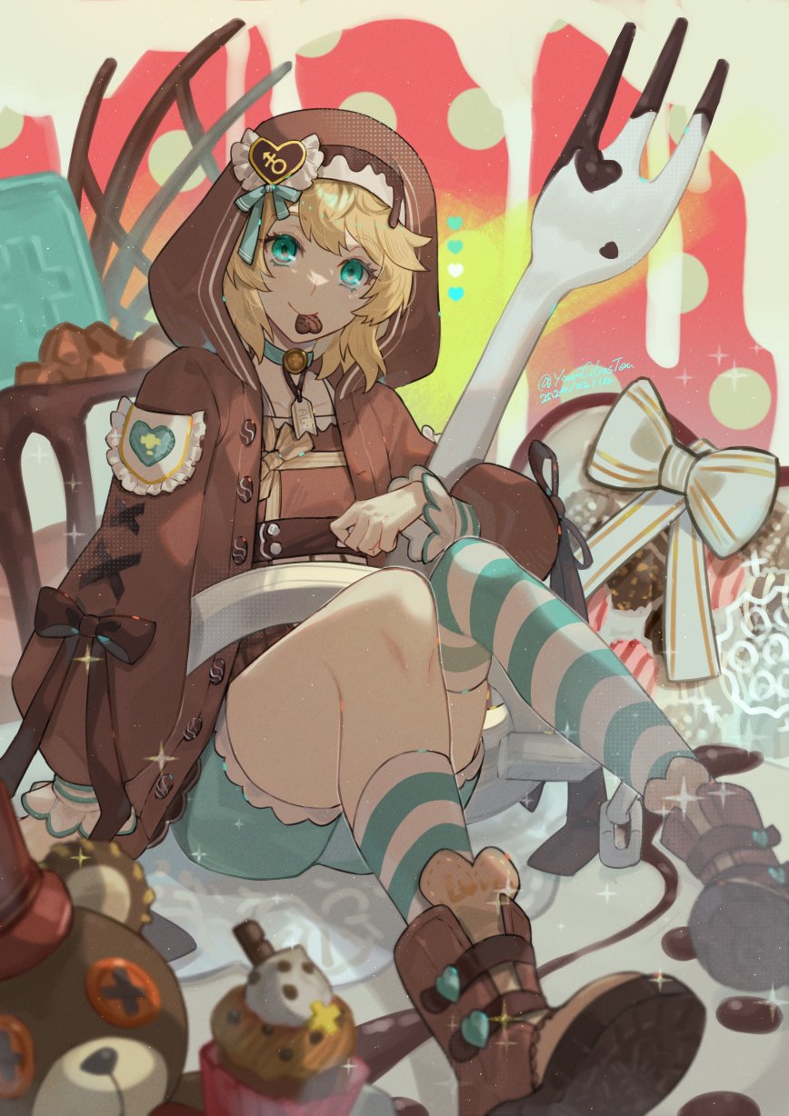 Safebooru - 1girl adapted costume alternate color androgyne symbol asymmetrical legwear bike ...