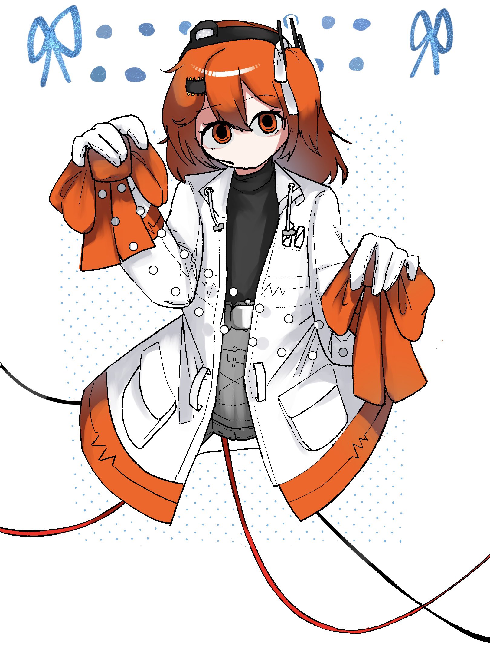 Safebooru - 1girl a.i. voice adachi rei amputee cable coat commentary ...