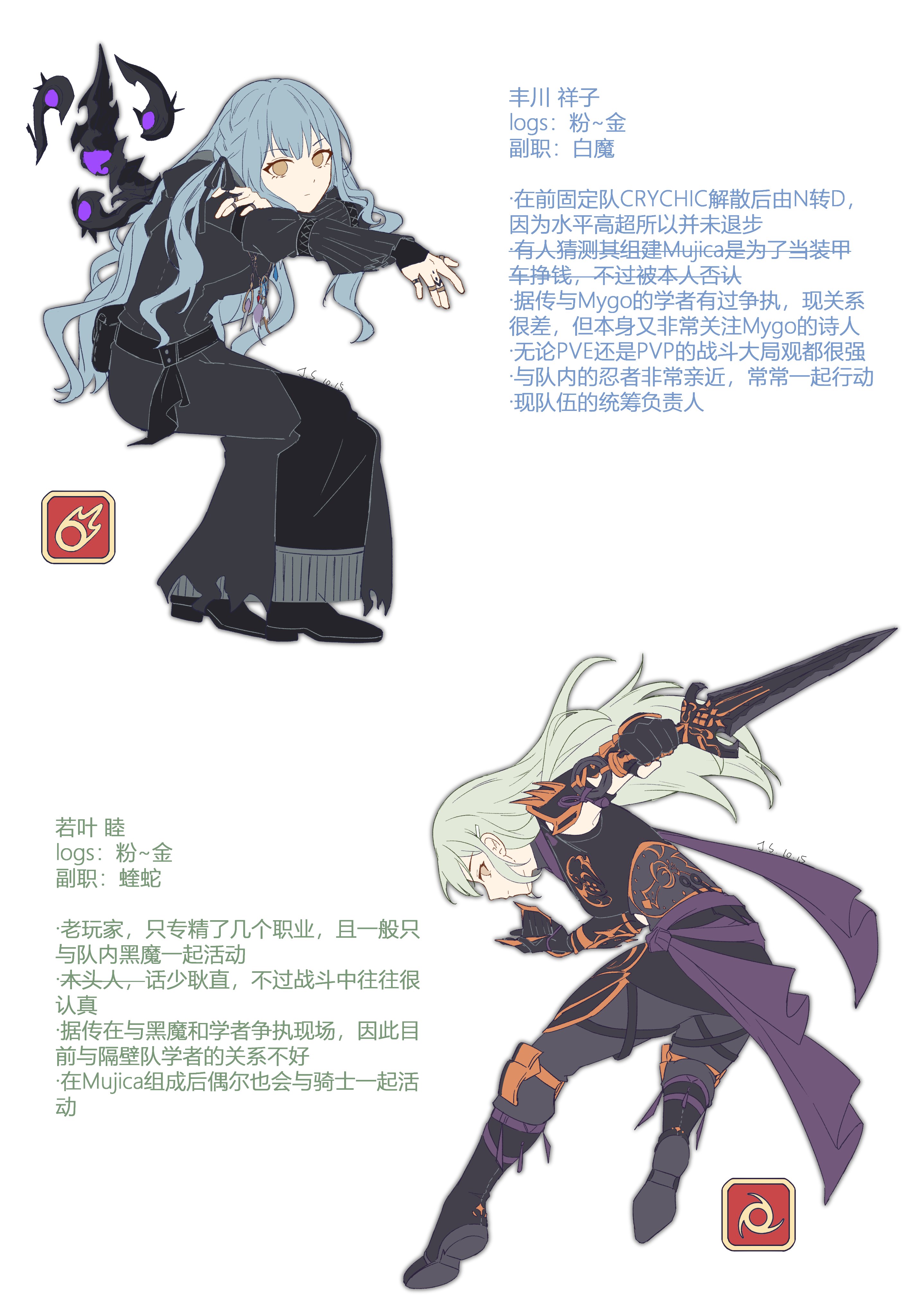 Safebooru - 2girls absurdres alternate costume bang dream! bang dream! it's mygo!!!!! black ...