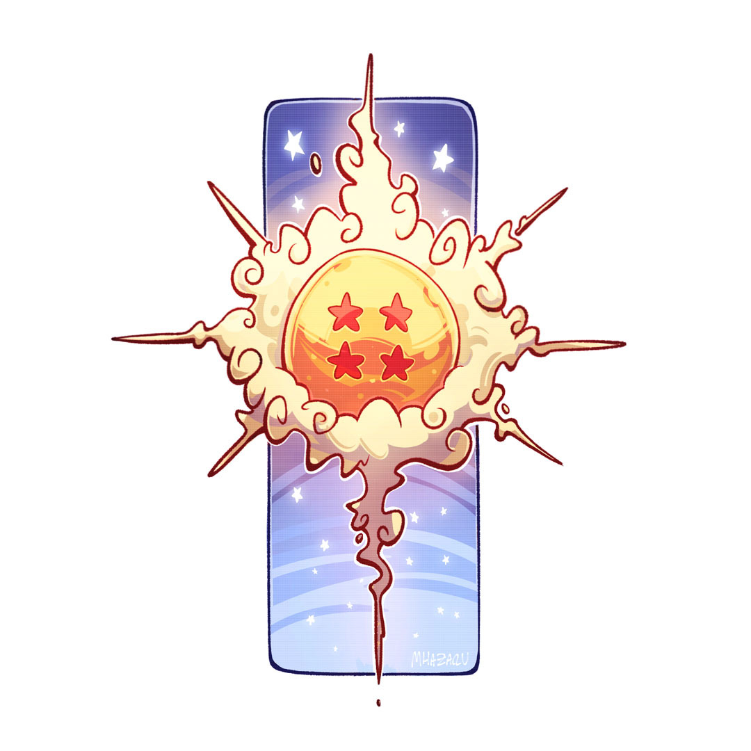 Safebooru - artist name blue sky bursting clouds dragon ball dragon ball (classic) dragon ball ...