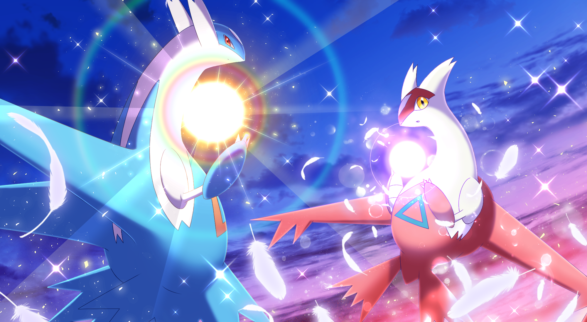 Safebooru - claws closed mouth clouds commentary request energy ball ...