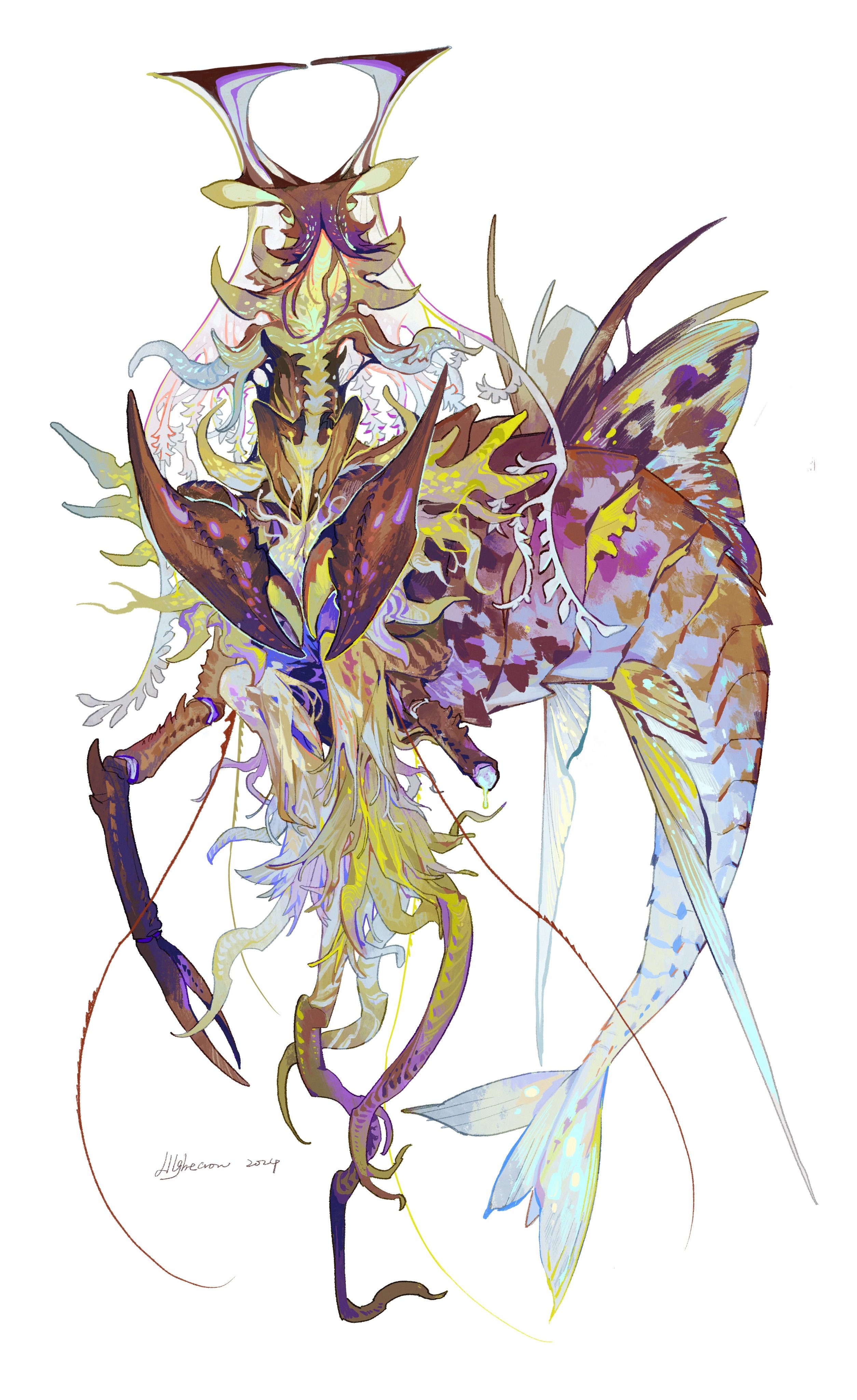 Safebooru - absurdres animal focus arthropod limbs artist name ...