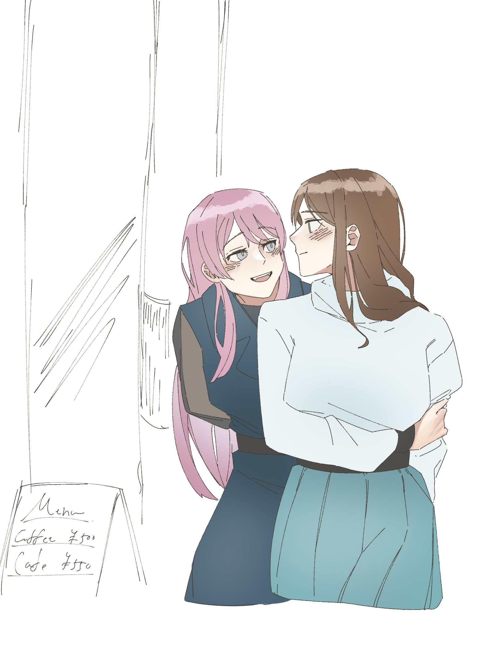 Safebooru - 2girls bang dream! bang dream! it's mygo!!!!! belt black belt blue dress blue eyes ...