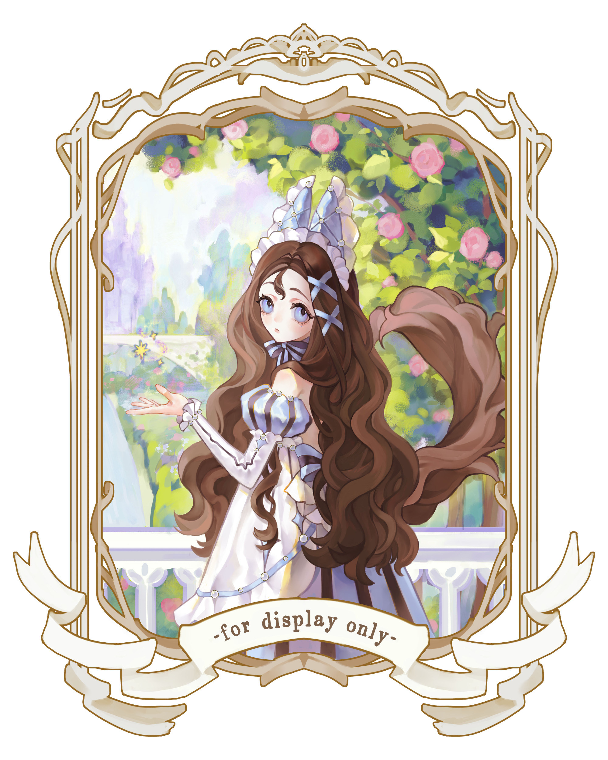 Safebooru - 1girl absurdres animal ears apron arch back bow back cutout bare back bare shoulders ...