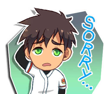 Safebooru - 1boy arm behind head bacchikoi! bad link baseball uniform ...