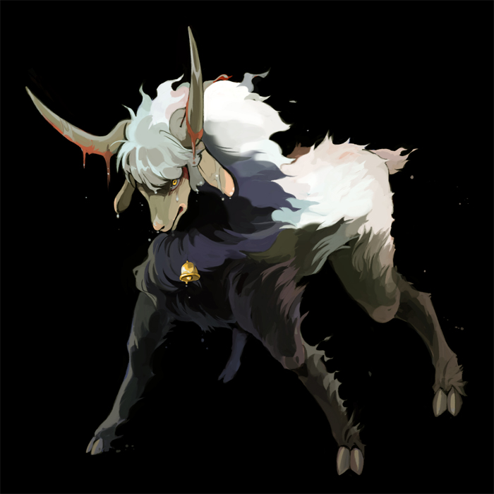 Safebooru - bell black background chirin chirin no suzu dripping full ...