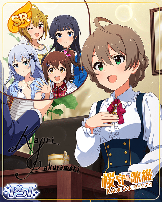 Safebooru - brown hair character name dress green eyes idolmaster million live! theater days ...