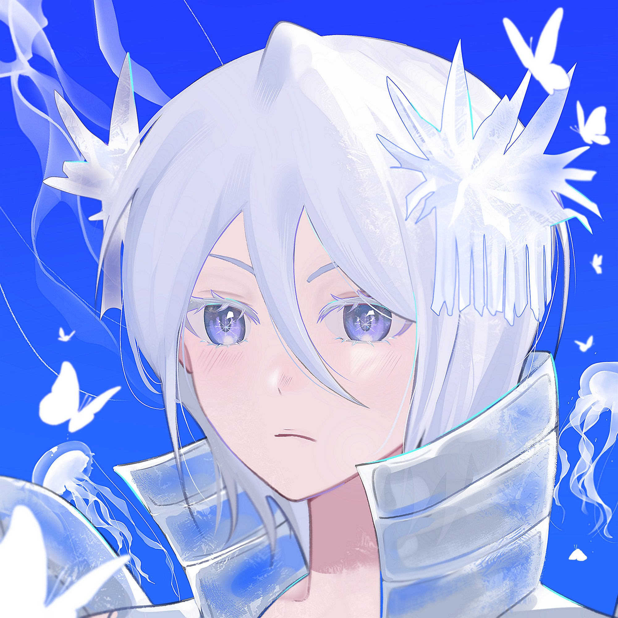 Safebooru - 1girl bankai bleach bleach: sennen kessen-hen blue ...