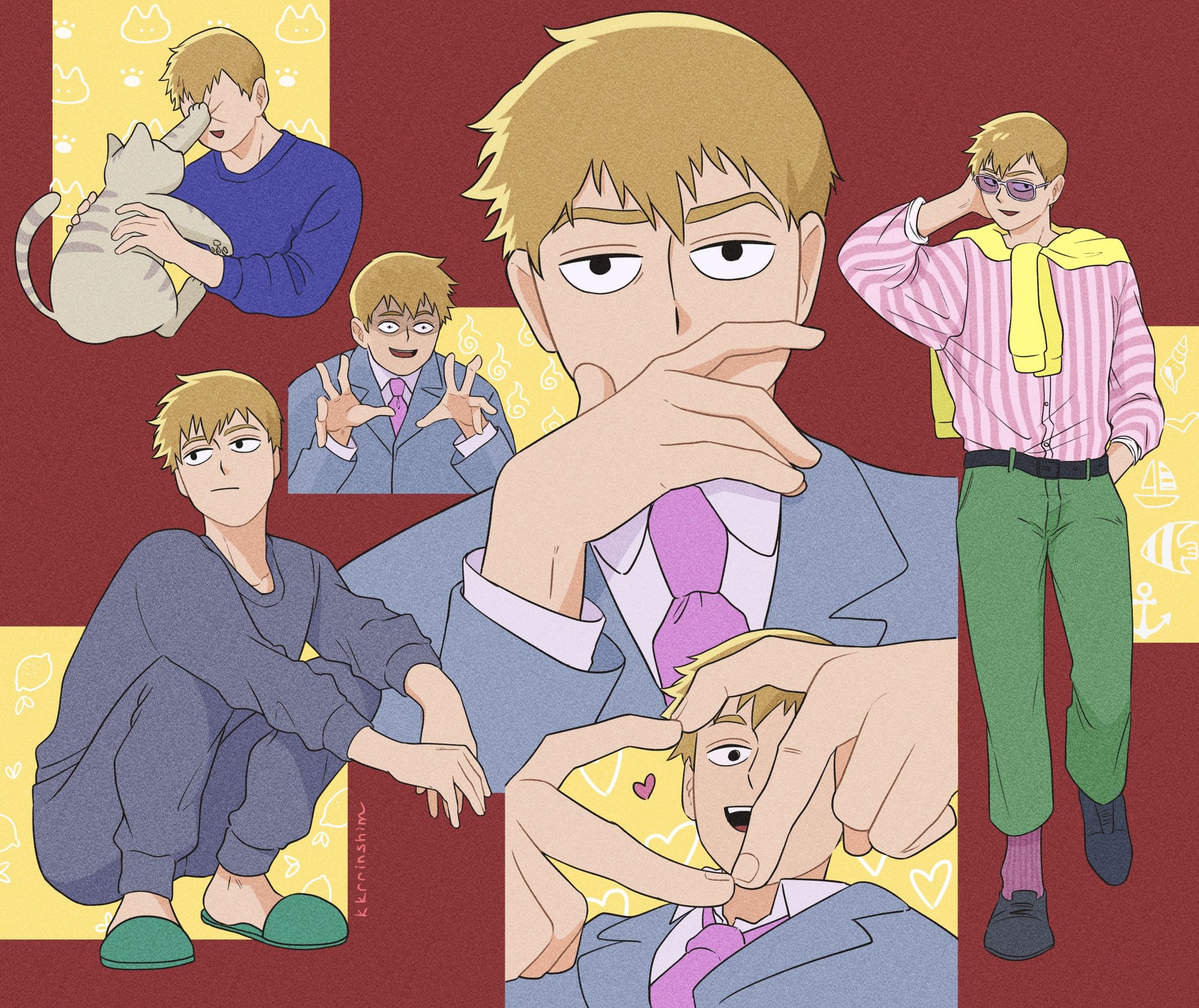 Safebooru - animal black eyes blonde hair cat closed mouth collared ...