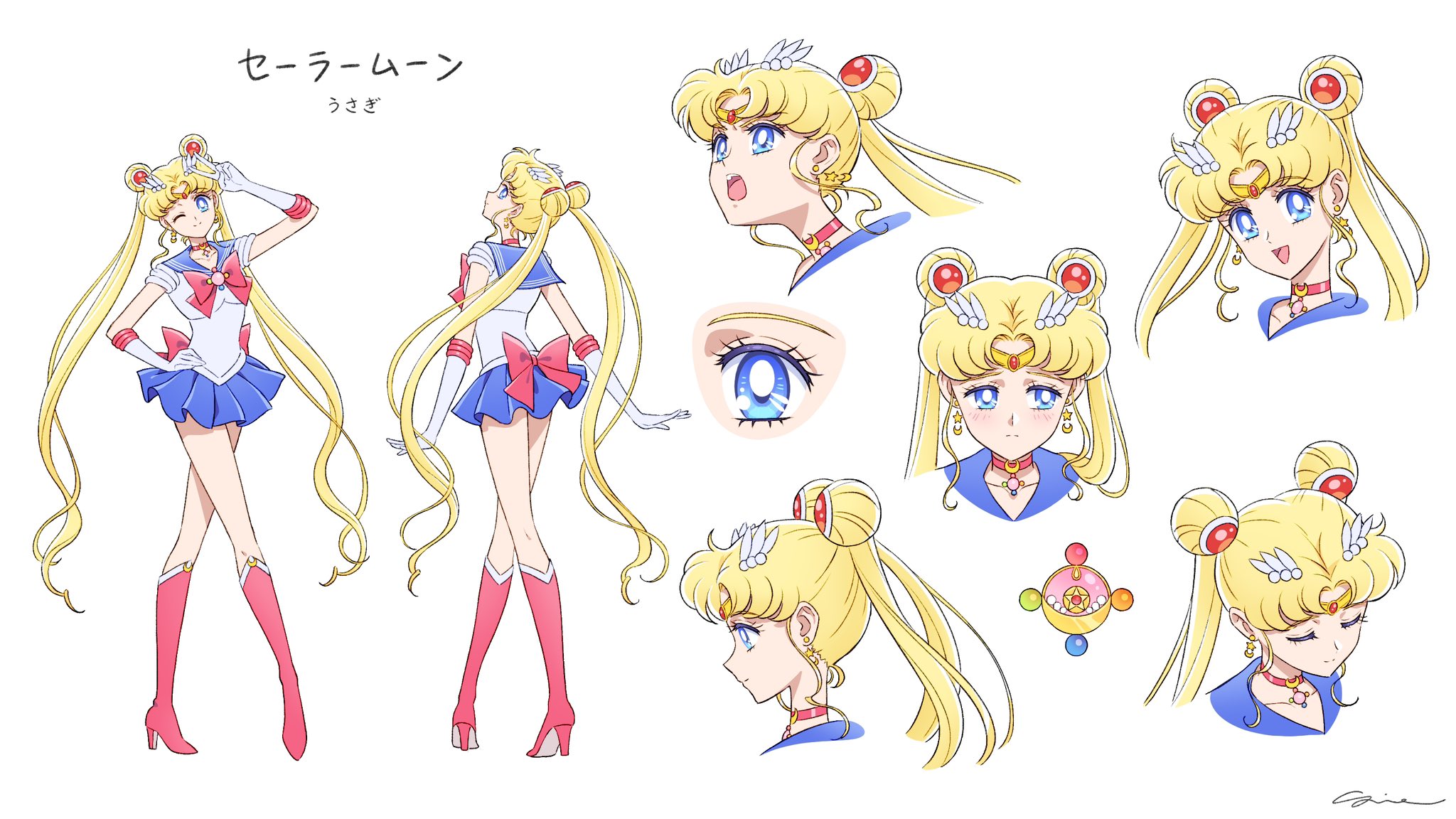 Safebooru - 1girl back bow bishoujo senshi sailor moon blonde hair blue ...