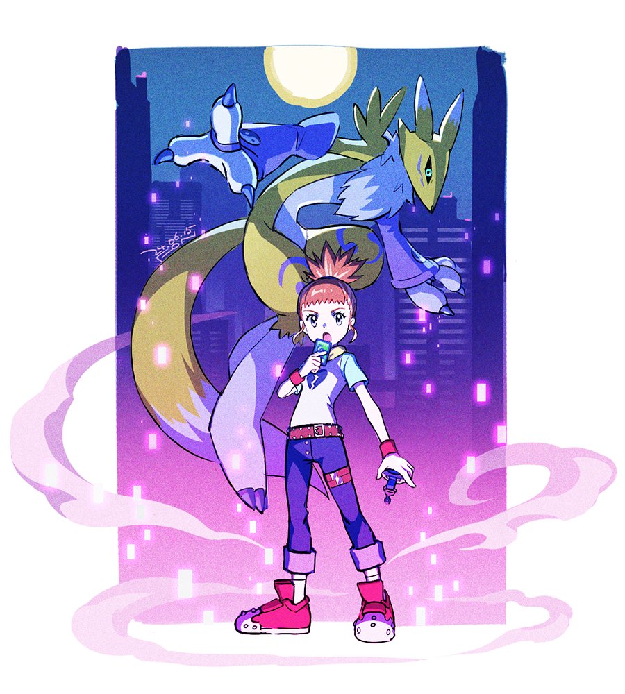 Safebooru - 2girls belt black sclera blue eyes border broken heart ...