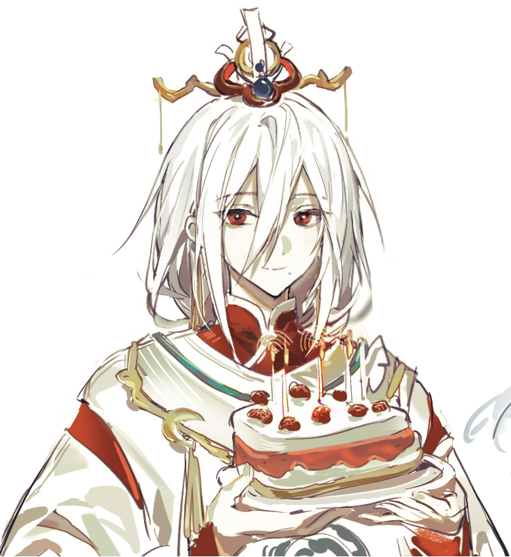 Safebooru - 1boy bai dici cake call of cthulhu chinese clothes closed ...