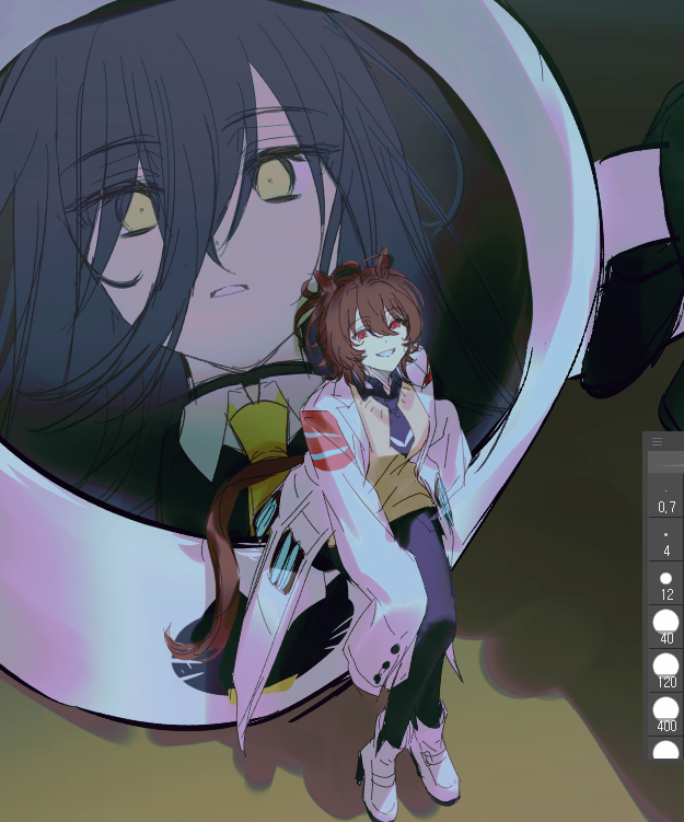 Safebooru - 1girl agnes tachyon (umamusume) ahoge animal ears animal print black choker black ...