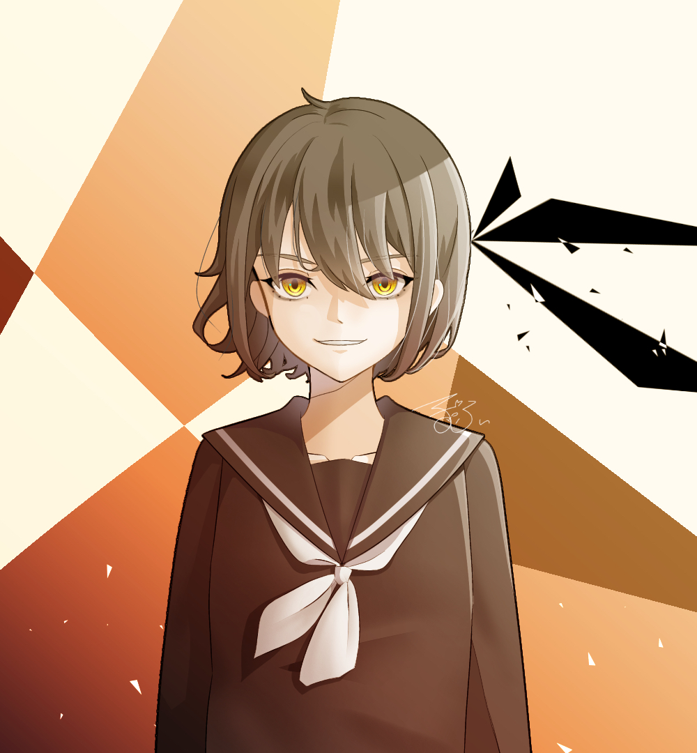 Safebooru - 1girl :p abstract nonsense (vocaloid) black sailor collar ...