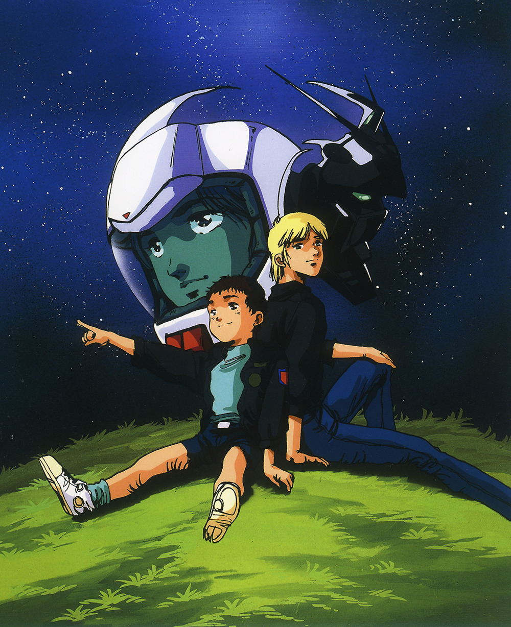 Safebooru - 1980s (style) 1girl 2boys age difference alfred izuruha ...