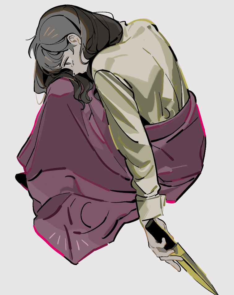 Safebooru - 1girl brown eyes brown hair crying crying with eyes open fear & hunger fear & hunger ...