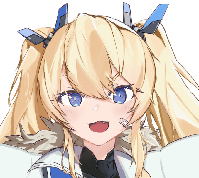 Safebooru - 1girl bandaid bandaid on cheek bandaid on face black ...