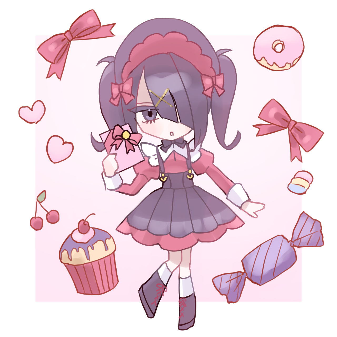 Safebooru - 1girl alternate costume ame-chan (needy girl overdose) black footwear black hair ...